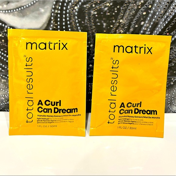 Matix | Hair | 2 Packets Of Matrix A Curl Can Dream Light Hold Hair Gel ...